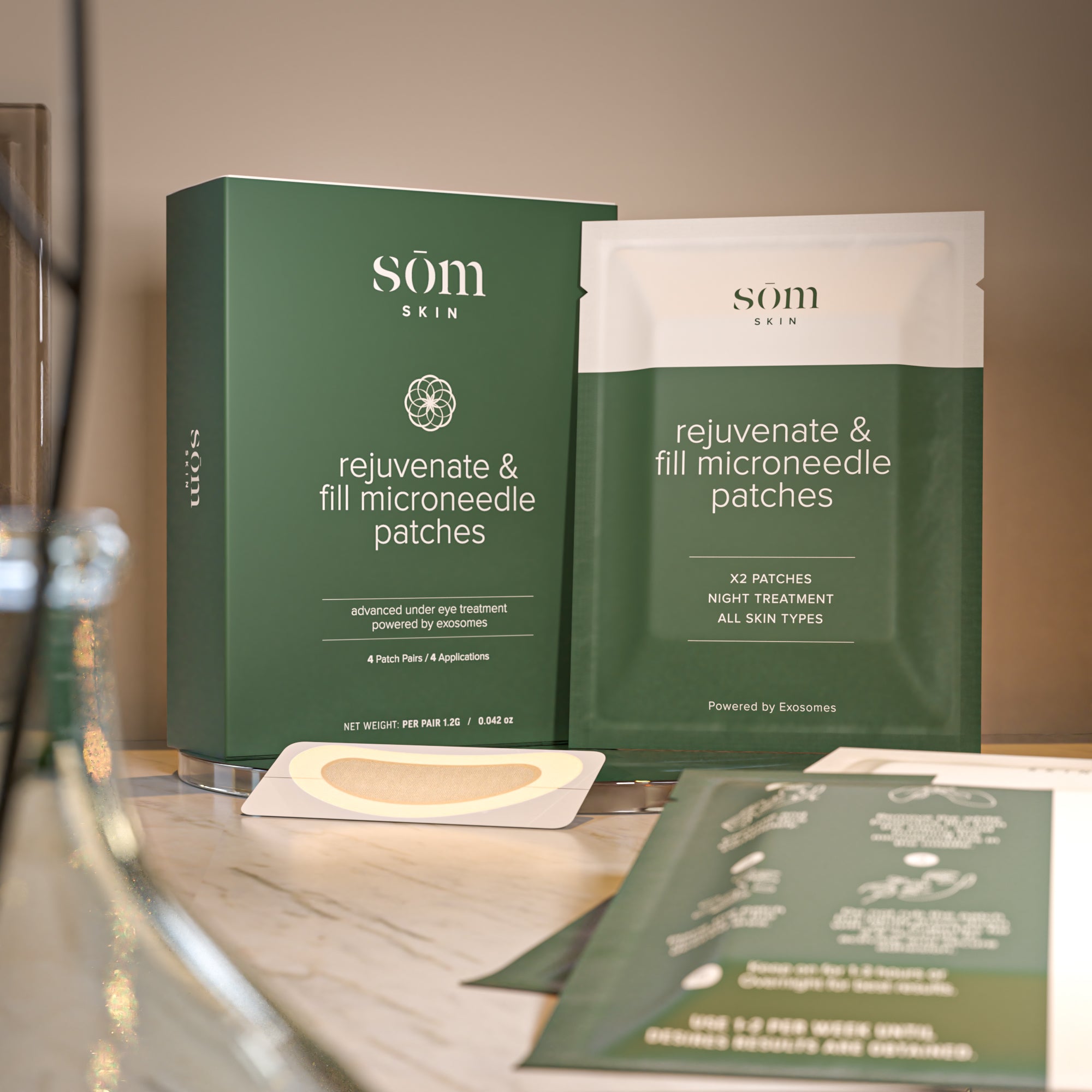 SŌM SKIN Rejuvenate and Fill Microneedle Patches – SŌM SKIN™
